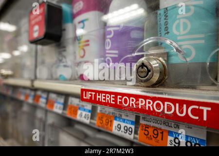 CVS Pharmacy Locked Shelves, , 2023, NYC, USA Stock Photo - Alamy