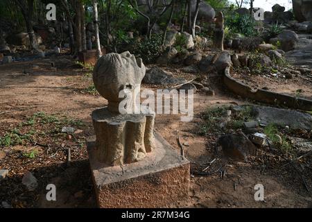 Prakriti Raga. Living Rock Gallery. Shilparamam, Hyderabad, Telangana ...