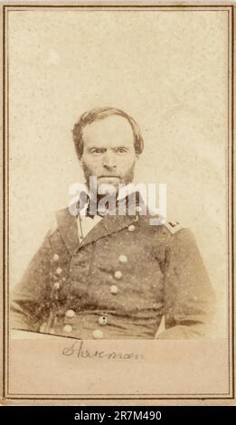 William T. Sherman 1864 Stock Photo - Alamy