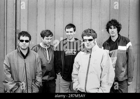 Gruff and Cian of Super Furry Animals rehearsing their second album ...