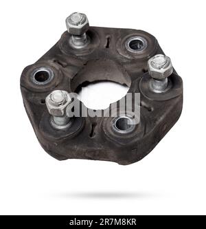 Rubber coupling of the propeller shaft for smooth transmission of ...