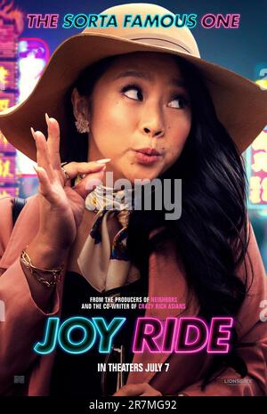 JOY RIDE, US character poster, Ashley Park, 2023. © Lionsgate ...
