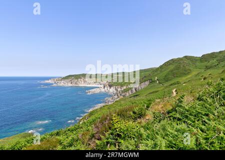 Rockham Bay near Mortehoe, North Devon, England Stock Photo - Alamy