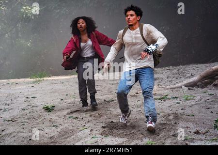 TRANSFORMERS: RISE OF THE BEASTS, from left: Luna Lauren Velez, Anthony ...