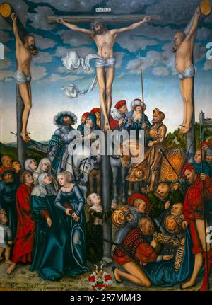 Lucas Cranach the Elder - The Crucifixion Stock Photo - Alamy