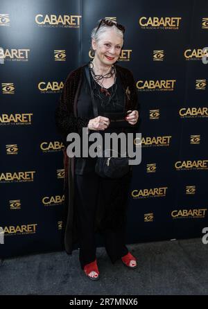 London, UK. Sara Kestelman at the Cabaret gala night. The Kit Kat Club ...
