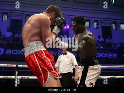 Dylan Bregeon (left) and Isaac Chamberlain in action during the ...