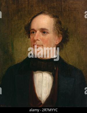 Salmon P. Chase c. 1861 Stock Photo - Alamy