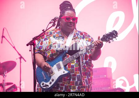 Manchester, United States. 19th June, 2022. Knocked Loose bassist Kevin ...