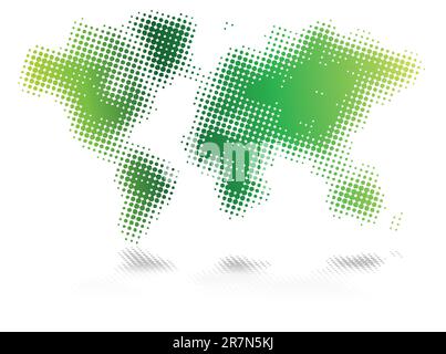 world map structure Stock Vector Image & Art - Alamy