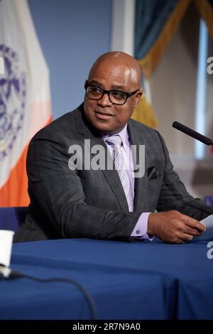 Deputy Mayor Phillip Banks III of Public safety joins New York City ...