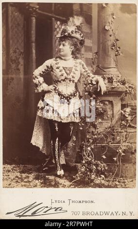 Lydia Thompson c. 1880-1885 Stock Photo - Alamy