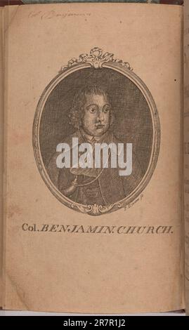 Colonel Benjamin Church Stock Photo - Alamy