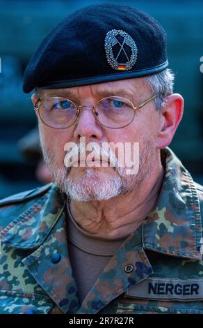 Hagenow, Germany. 13th June, 2023. A fire truck drives to a ...