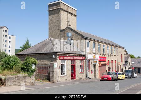 The Old Fire Station, Elland, West Yorkshire Stock Photo - Alamy