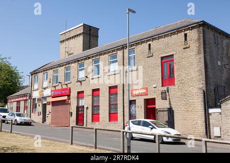 The Old Fire Station, Elland, West Yorkshire Stock Photo - Alamy
