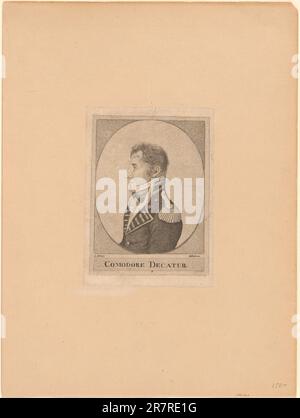 Stephen Decatur Congressional Gold Medal (reverse Stock Photo - Alamy