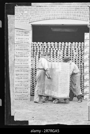 Soap Factory Workers c. 1860-1870 Stock Photo - Alamy