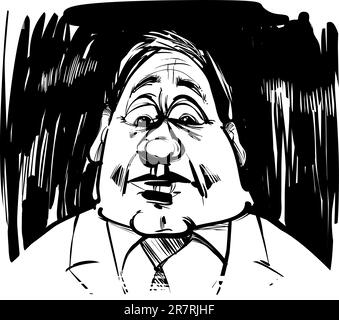 cartoon startled man Stock Vector Image & Art - Alamy