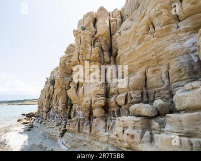 Lagoon, Ciganka beach, near Lopar, Island Rab, Kvarner Gulf Bay ...