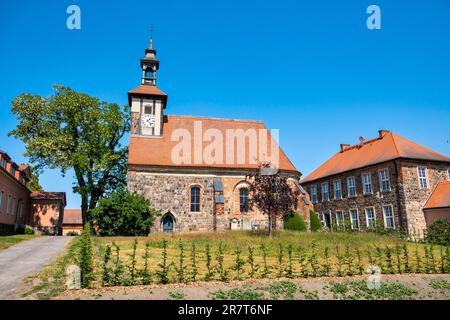 Commandery Church, Commandery of Lietzen, Brandenburg, Germany Stock ...