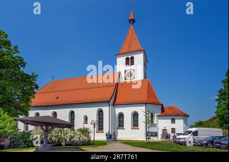 Parish Church of St. Theodore and Alexander in Haldenwang, Allgaeu ...