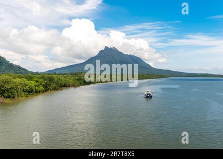 The Santubong river is an anabranch of the Sarawak river situated the ...