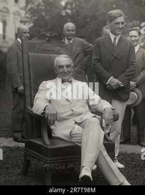 Warren G. Harding, by Harris & Ewing. Warren Gamaliel Harding (November ...