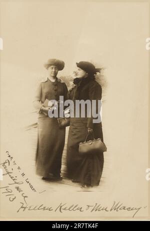 Helen Keller 1913 Stock Photo - Alamy