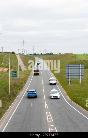 Lincoln eastern bypass A15 Stock Photo - Alamy