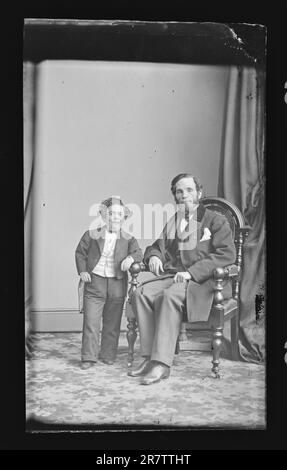 Charles Stratton and Edward Anthony c. 1860-1870 Stock Photo - Alamy