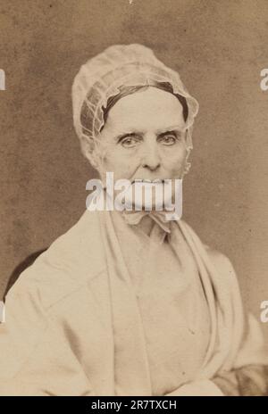 Lucretia Coffin Mott c. 1865 Stock Photo - Alamy