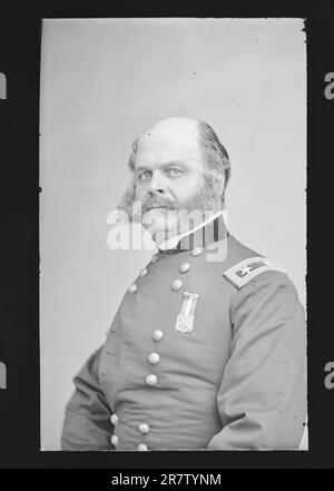 Ambrose Everett Burnside c. 1860-1870 Stock Photo - Alamy