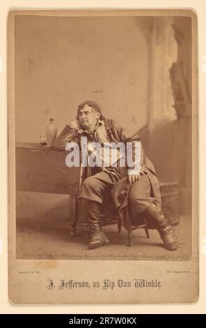 Joseph Jefferson 1869 Stock Photo - Alamy