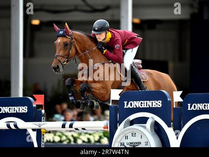 Max KUHNER of Austria during the Longines Paris Eiffel Jumping 2026 ...