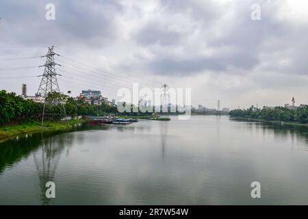 Hatirjheel is a lakefront in Dhaka, Bangladesh Stock Photo - Alamy