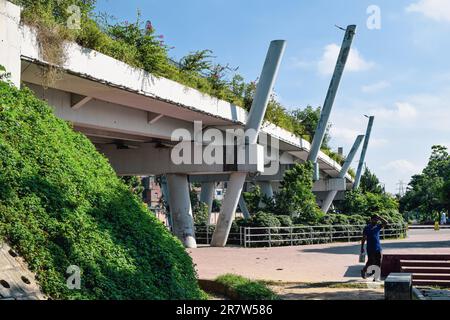 Hatirjheel is a lakefront in Dhaka. Hatirjheel is connects many area of ...