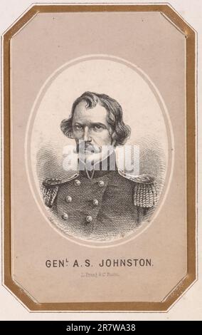 Albert Sidney Johnston c. 1861-1862 Stock Photo - Alamy
