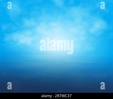 Editable vector background of mist over water made using a gradient ...