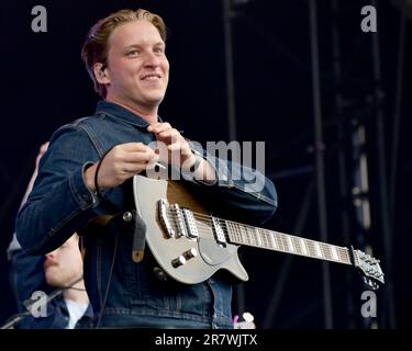 Newport, UK. 17th June, 2023. Elliot John Gleave, musician known as ...