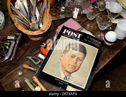 A copy of the Dec. 14, 1963 edition of The Saturday Evening Post with ...