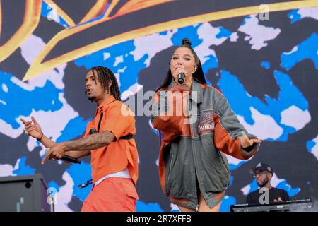 Cousins Richard Rawson, known by his stage name Fazer and Tula Pauinea ...