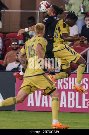 Real Salt Lake midfielder Emeka Eneli (14) in the second half of an MLS ...