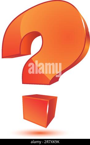 3D Question mark, ? , what 3d Stock Vector Image & Art - Alamy