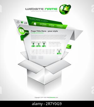 Complex Website Template - Elegant Design for Business Presentations ...