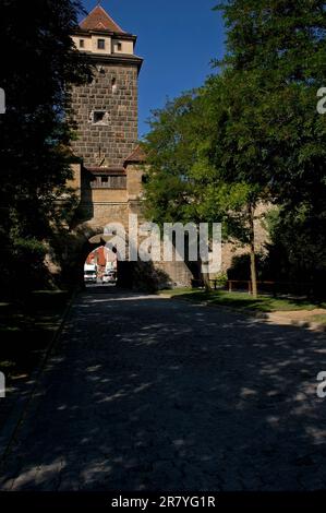 Gallows Gate Tower - Galgentor - in the medieval city ring wall around ...