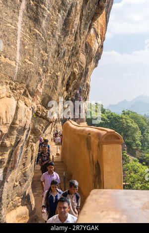 Brick wall covered with white plaster. Abstract construction background ...