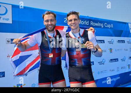 Oliver Wynne-Griffith and Thomas George of Great Britain in Mens Pair ...