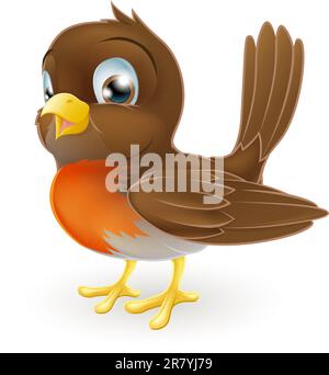European robin bird Stock Vector Image & Art - Alamy