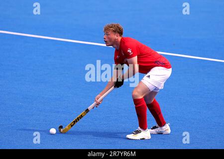 Great Britain’s Jacob Draper during the FIH Hockey Pro League match at ...